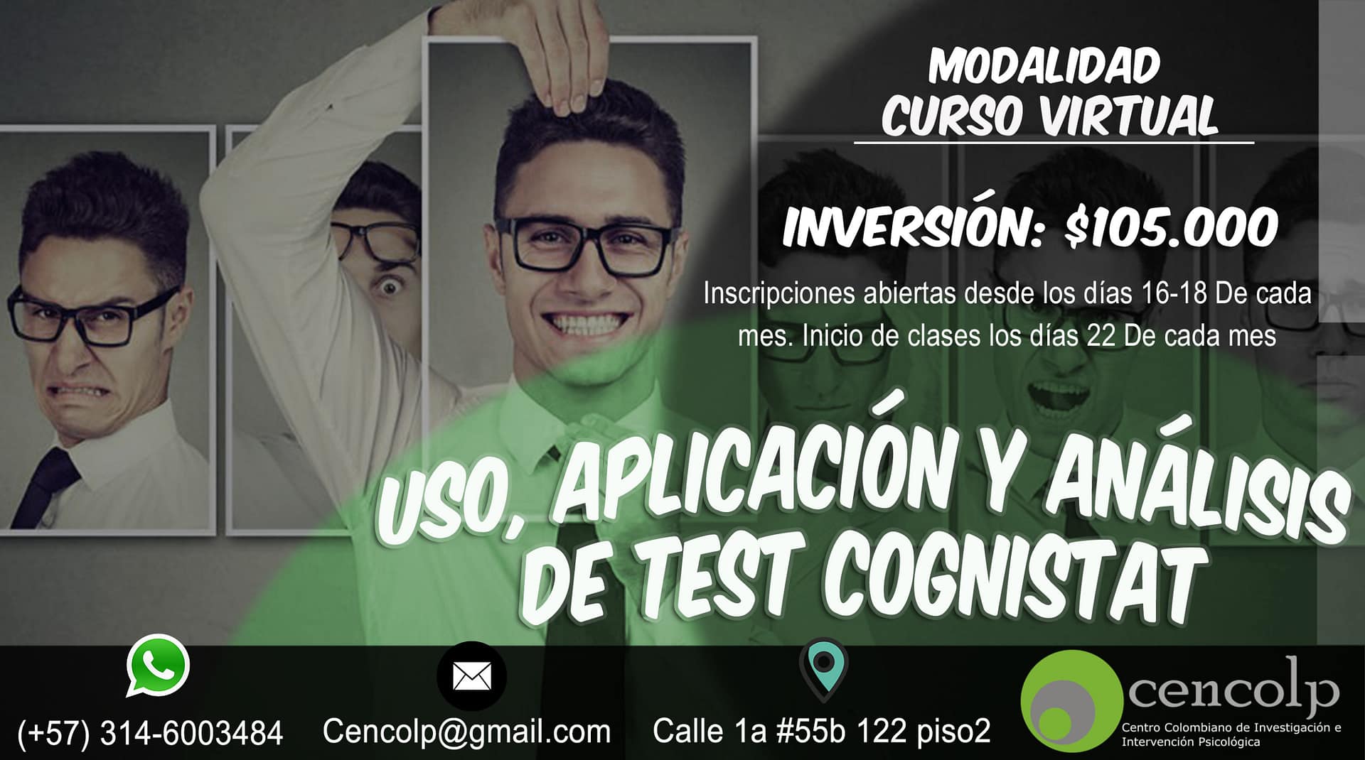 Curso Test Cognistat – Cencolp Educación